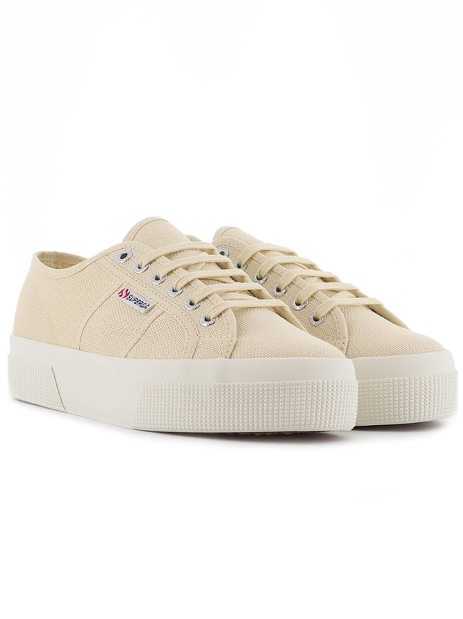 SUPERGA Beige 2740 PLATFORM Sneaker | Designerwear | Split in Three ...