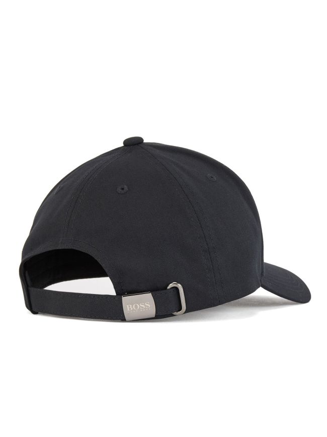 Black Crop Cap BOSS | Available at Designerwear