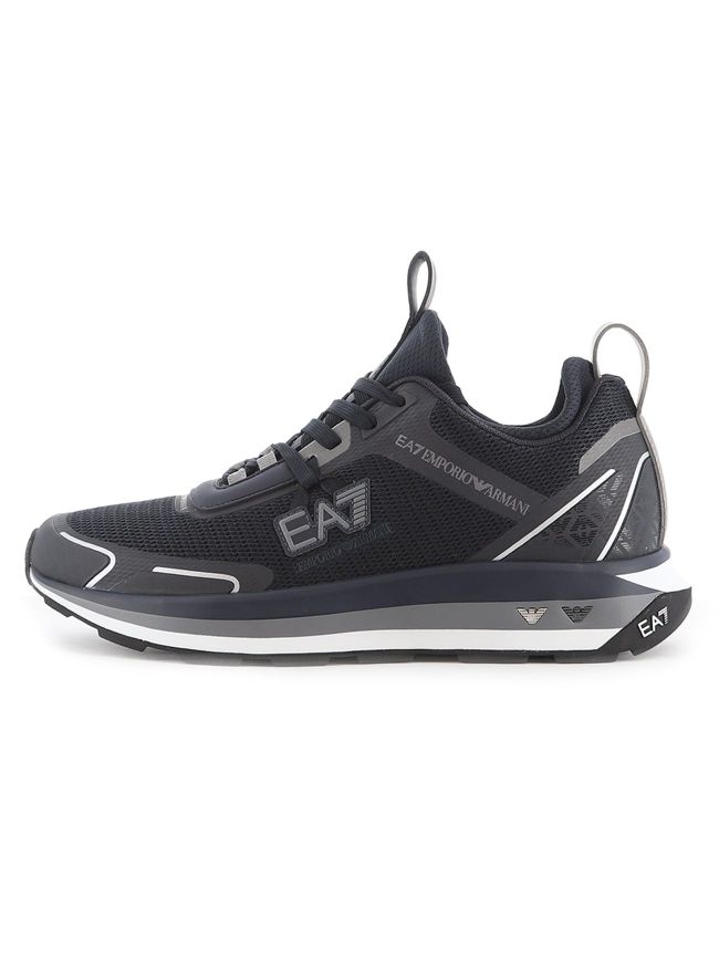 EA7 Blue Grey Altura Sneaker | Designerwear | Signup for an Exclusive ...