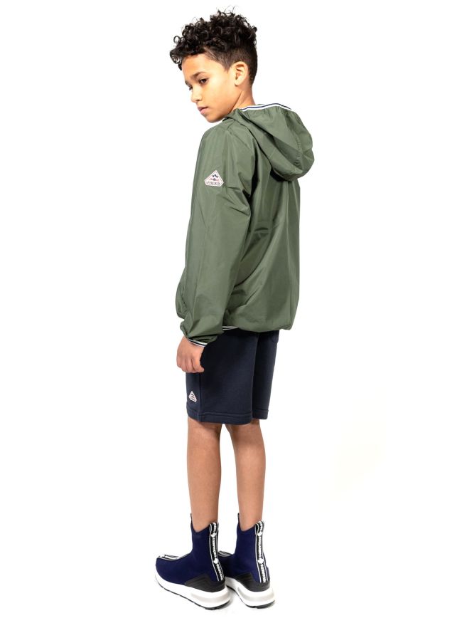 Pyrenex Kids Green Hendrick Windbreaker Jacket | Shop Now at Designerwear