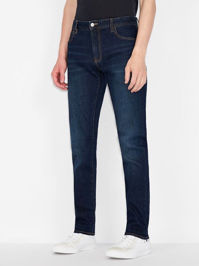 Armani Exchange Indigo Denim J14 Skinny Fit Jean | Designerwear | Next Day Delivery Available