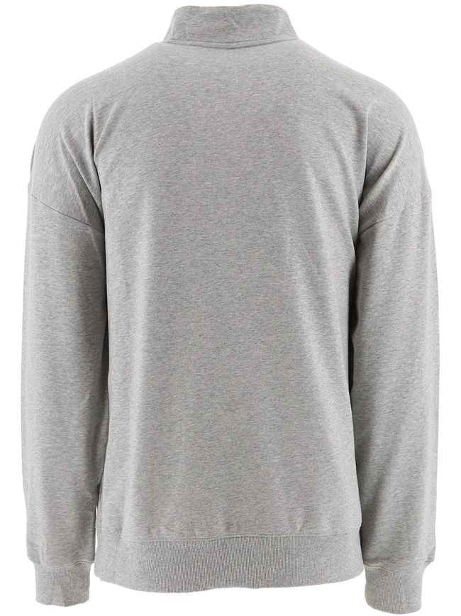 Calvin Klein Grey Quarter Zip Sweatshirt | Designerwear | Split in ...