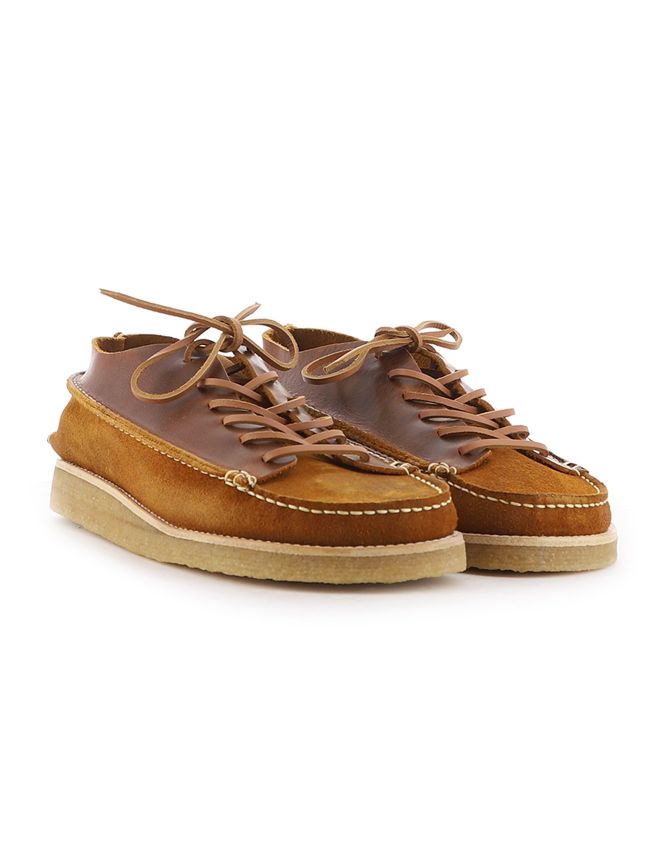 Yogi Canary Yellow Finn Leather Suede Lace Up Shoe | Designerwear ...