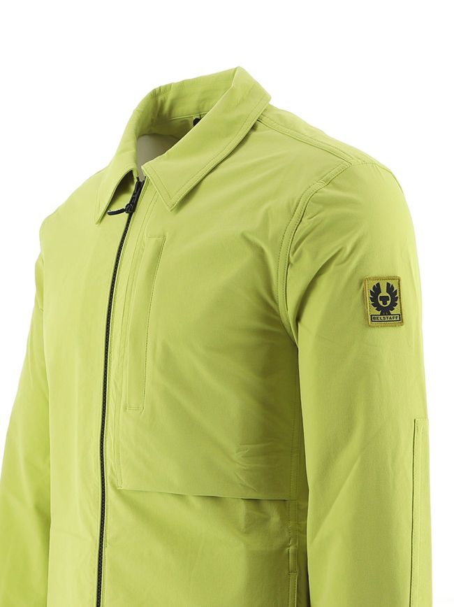 Belstaff Lime Yellow Grover Overshirt | Designerwear | Signup for an ...