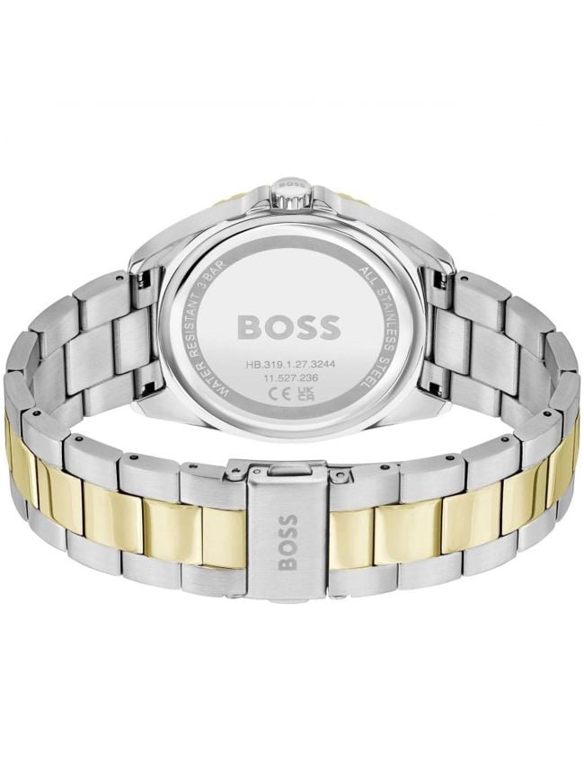 BOSS Womens Two-Tone Gold Atea Watch | Designerwear