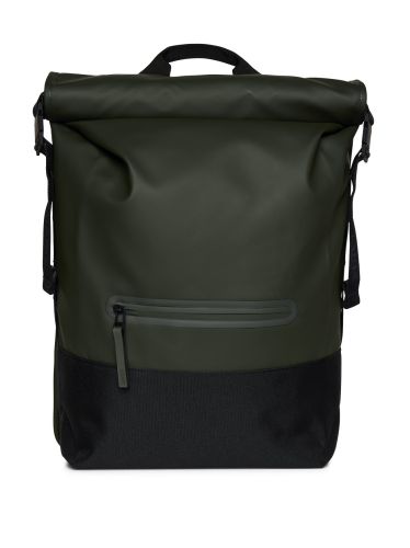 Rains Green Trail Rolltop Backpack | Designerwear | Signup for an ...
