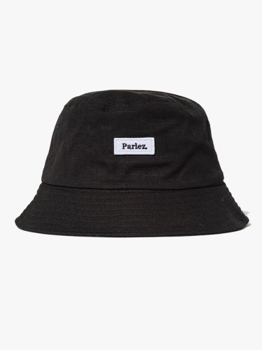 Parlez Mens Black Sway Bucket Hat | Designerwear