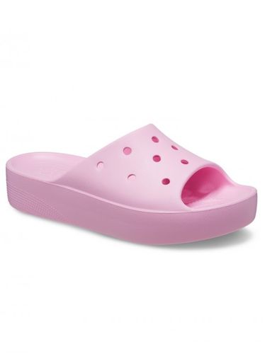Crocs Flamingo Pink Classic Platform Slide | Designerwear | Klarna ...