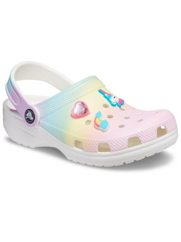 Crocs Multicolour Kids Classic Ombre Charm Clog | Designerwear | Signup ...