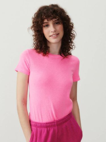 American Vintage Women Pink Acid Fluo Sonoma T-Shirt | Designerwear