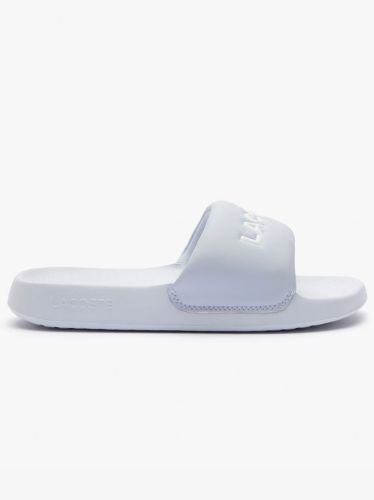 Lacoste Womens Light Blue Branded Slide | Designerwear