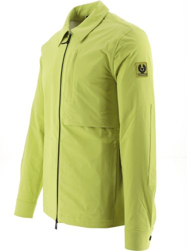 Belstaff Lime Yellow Grover Overshirt | Designerwear | Signup for an ...