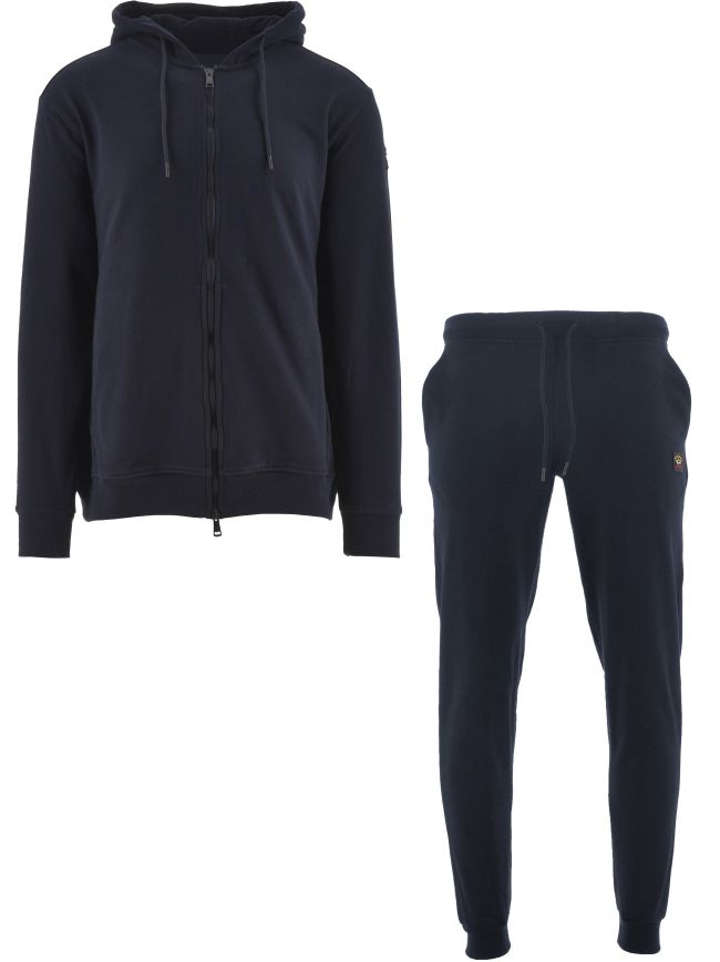 Paul And Shark Navy Full Zip Tracksuit | Available Now at Designerwear ...