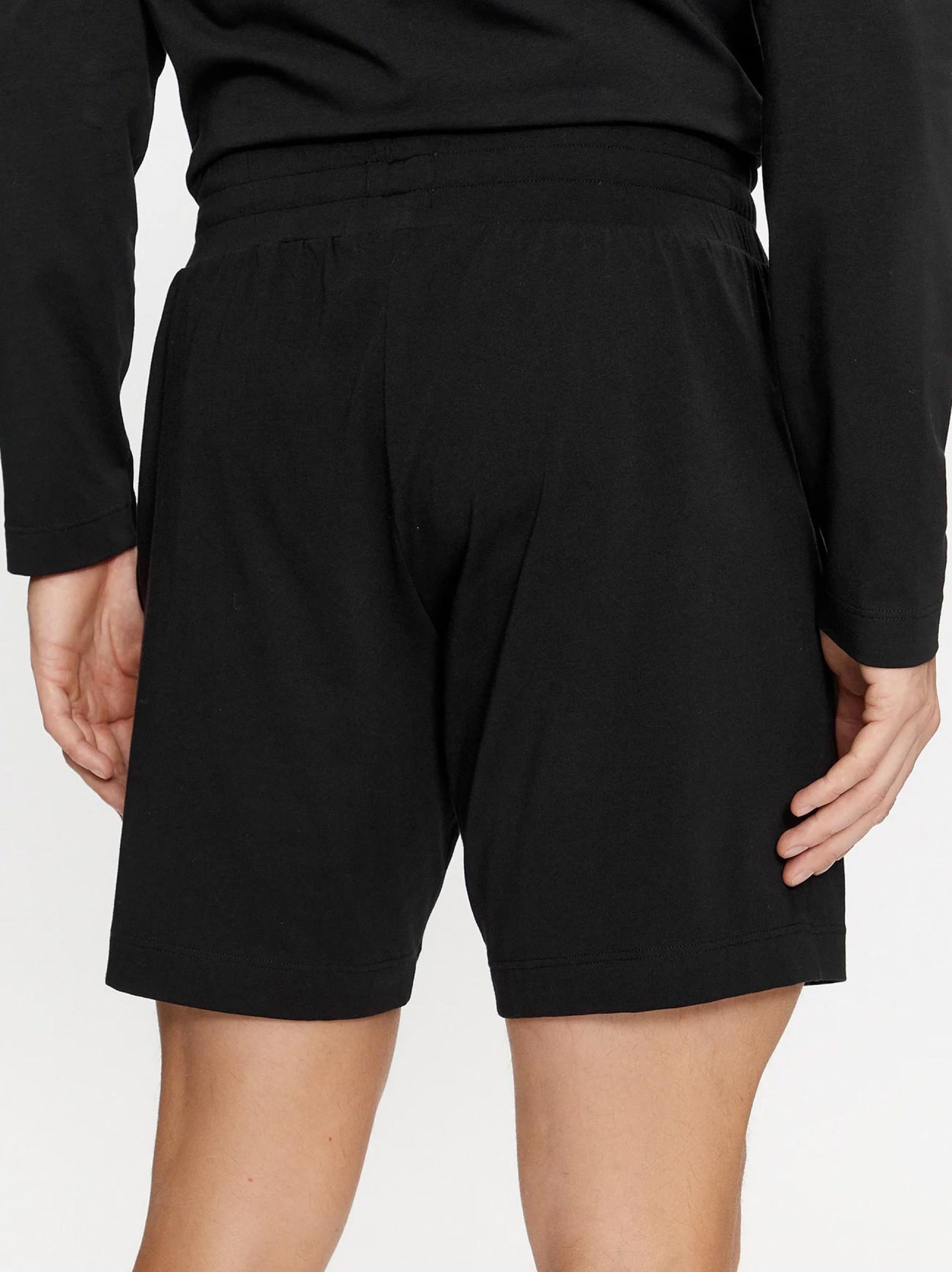 HUGO Mens Black Linked CW Short | Designerwear