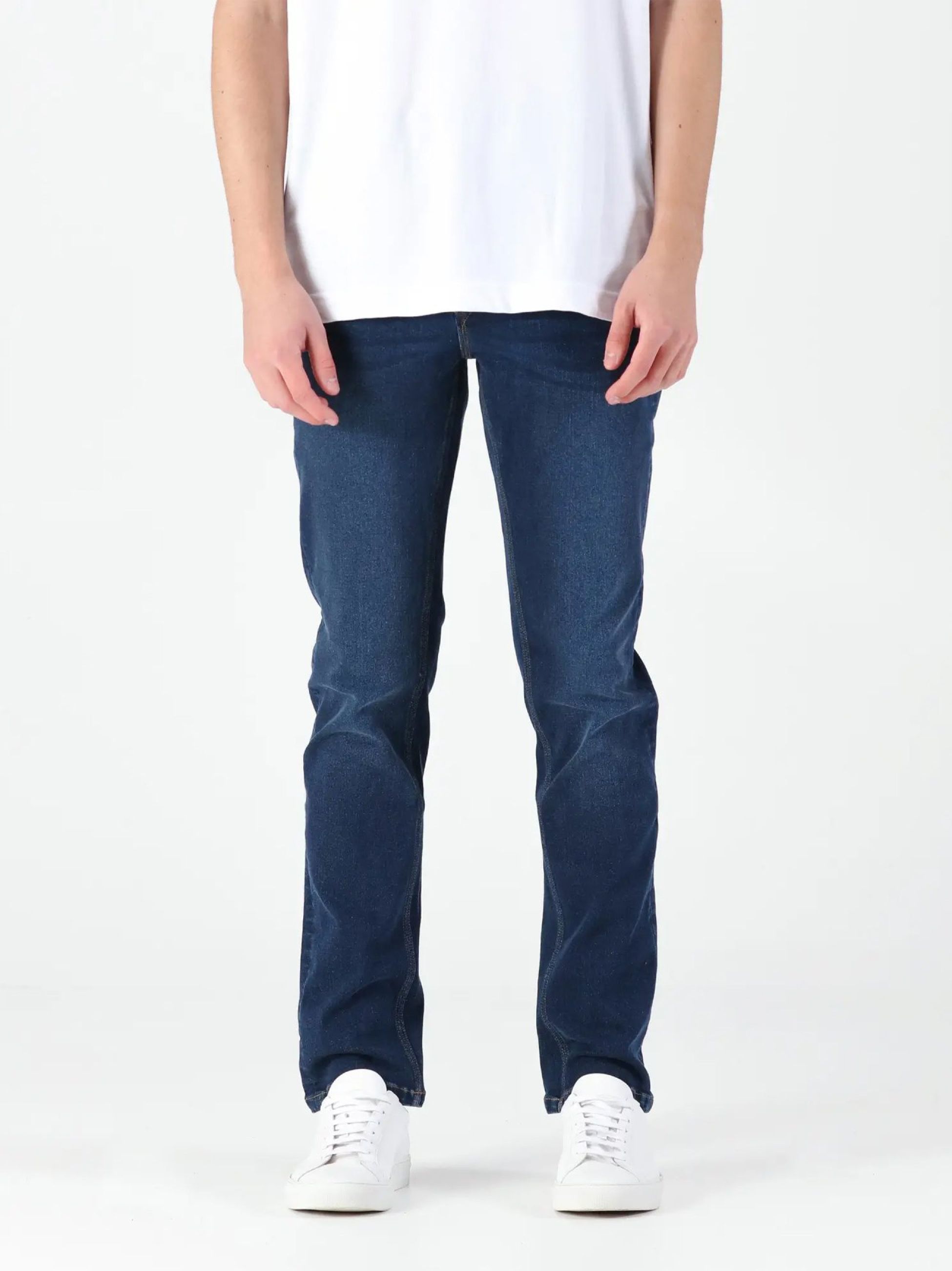 Luke 1977 Mens Mid Blue DNA Regular Fit Jean | Designerwear