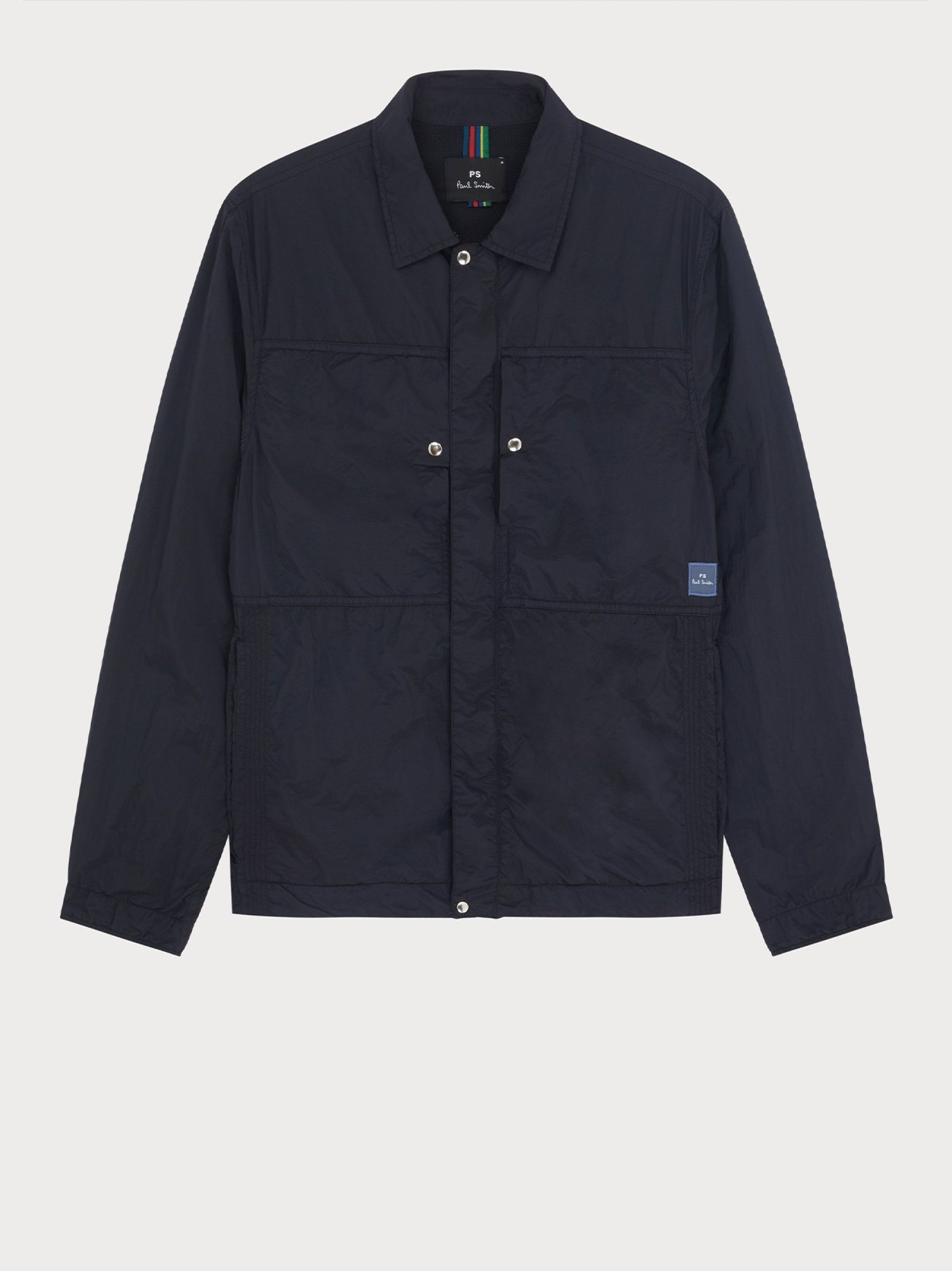 Paul Smith Mens Very Dark Navy Lightweight Jacket | Designerwear
