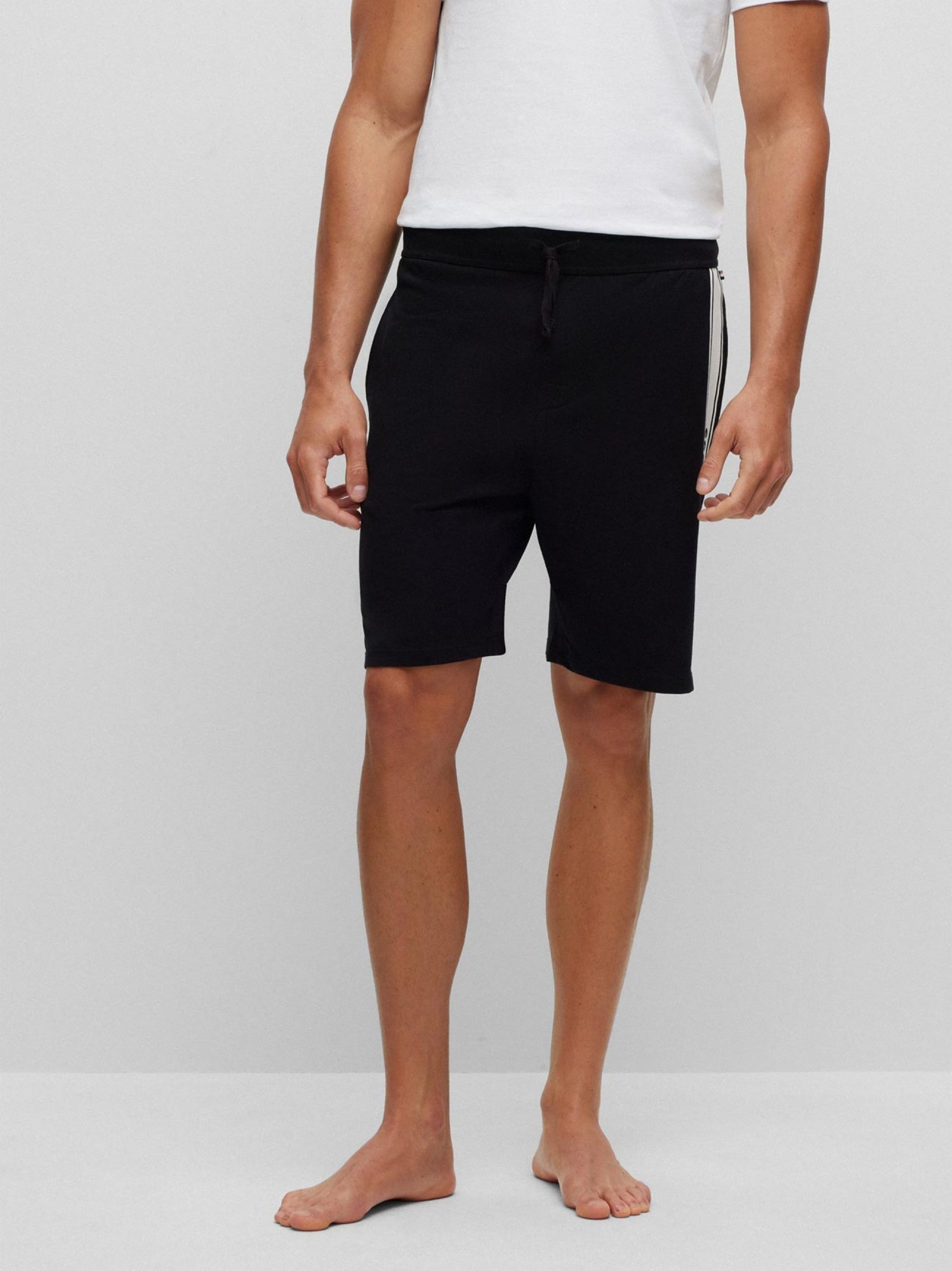 BOSS Mens Black Authentic Short | Designerwear