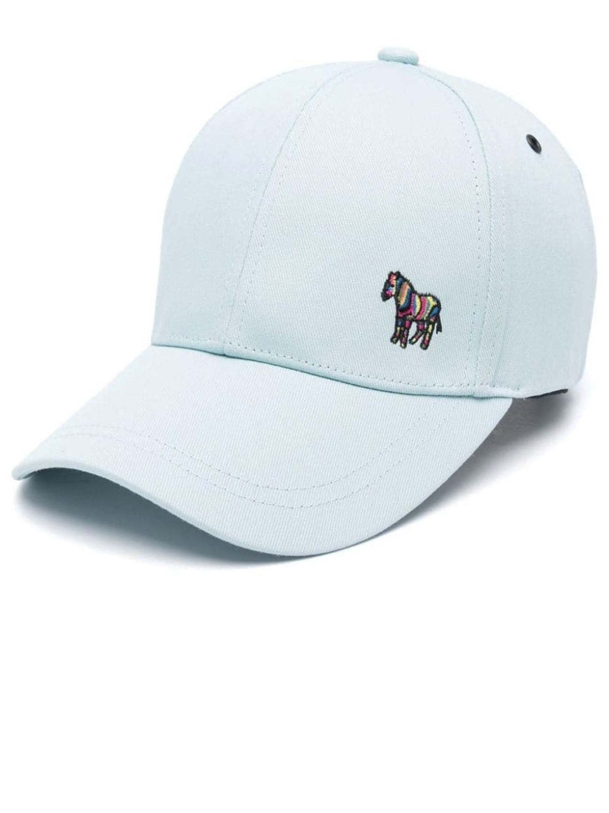 Paul Smith Mens Blue Zebra Cap | Designerwear