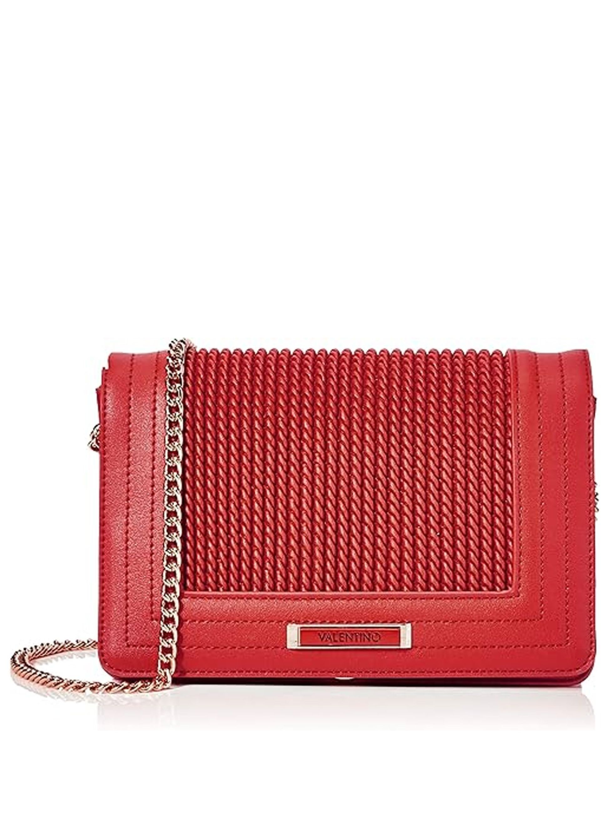 Valentino Womens Red Jarvey Satchel | Designerwear