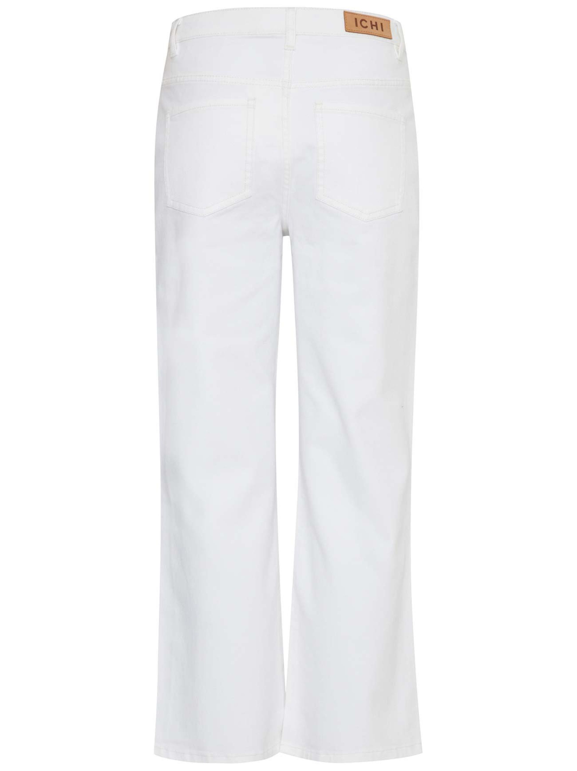 ICHI Womens Blanc de Blanc Ziggi Jeans | Designerwear