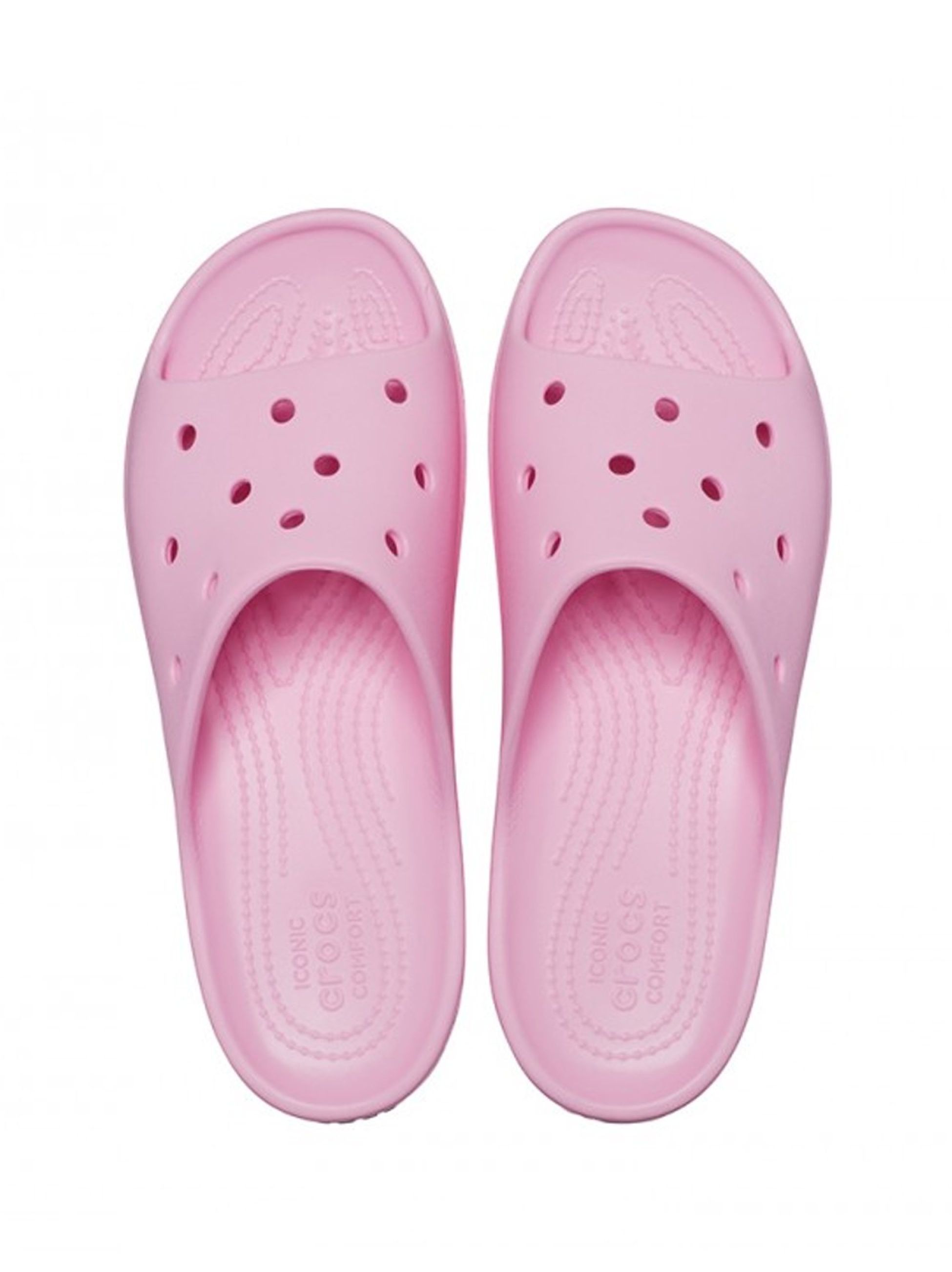 Crocs Flamingo Pink Classic Platform Slide | Designerwear | Klarna ...