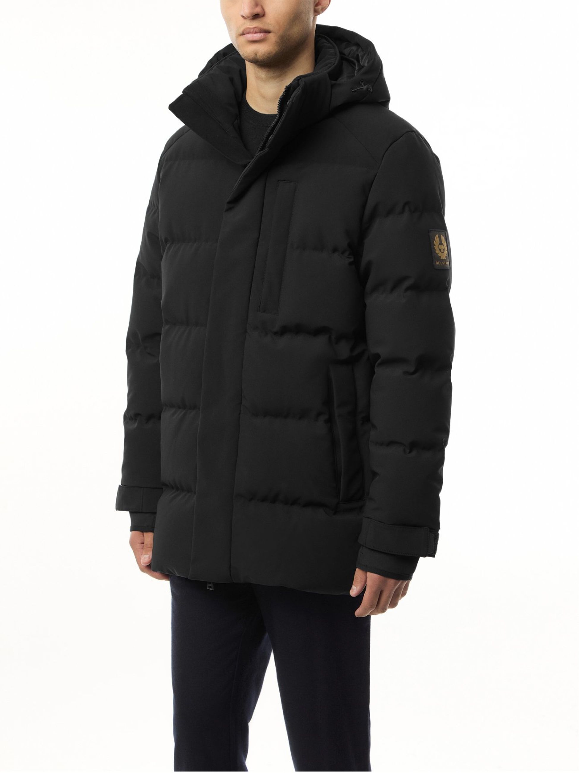Belstaff Mens Black Pendulum Jacket | Designerwear