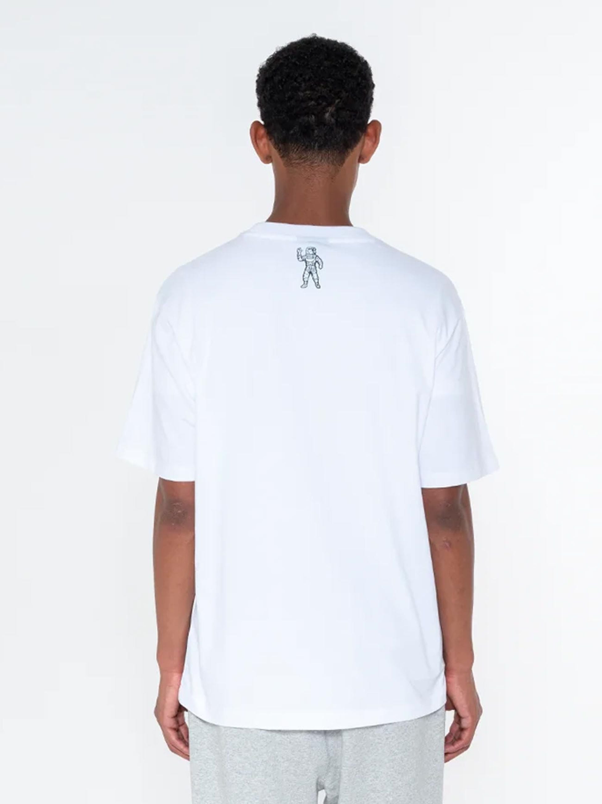 Billionaire Boys Club Mens White Duck Camo Arch Logo T-Shirt | Designerwear