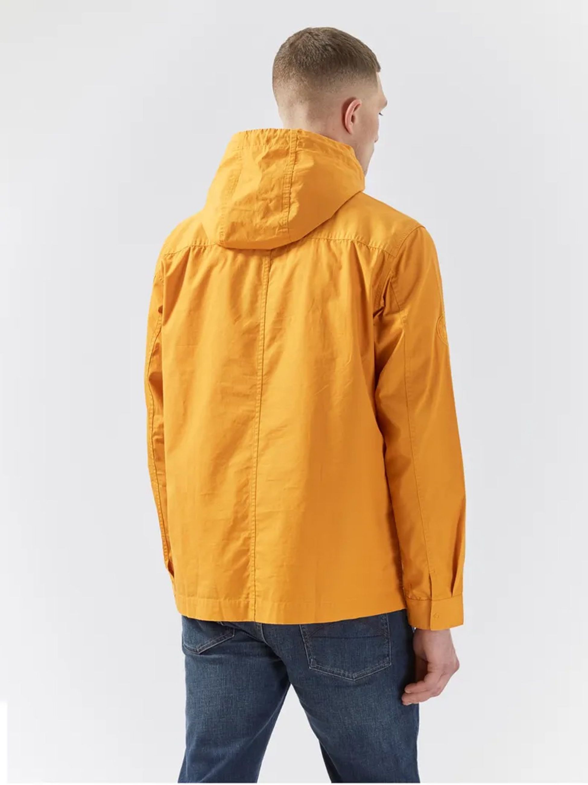 Pretty Green YELLOW LARMAN SMOCK Jacket | Designerwear | Hassle Free ...