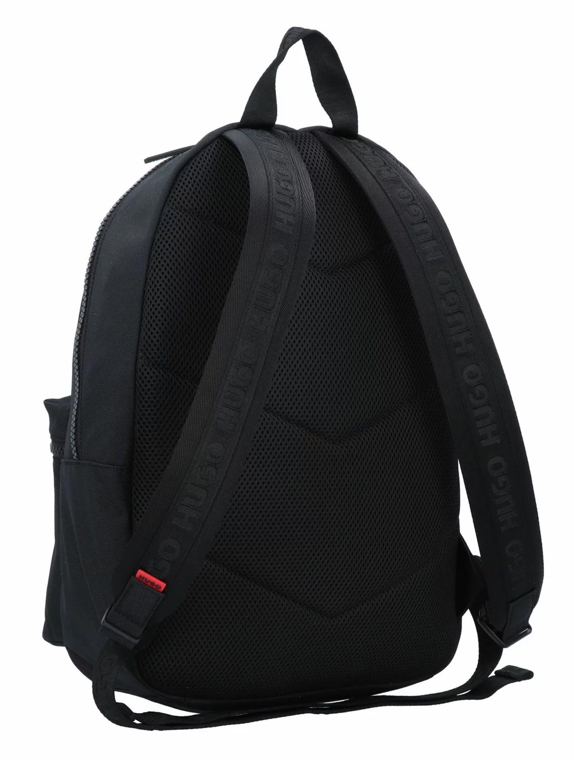 HUGO Mens Black Ethon 2.0 Logo Backpack | Designerwear