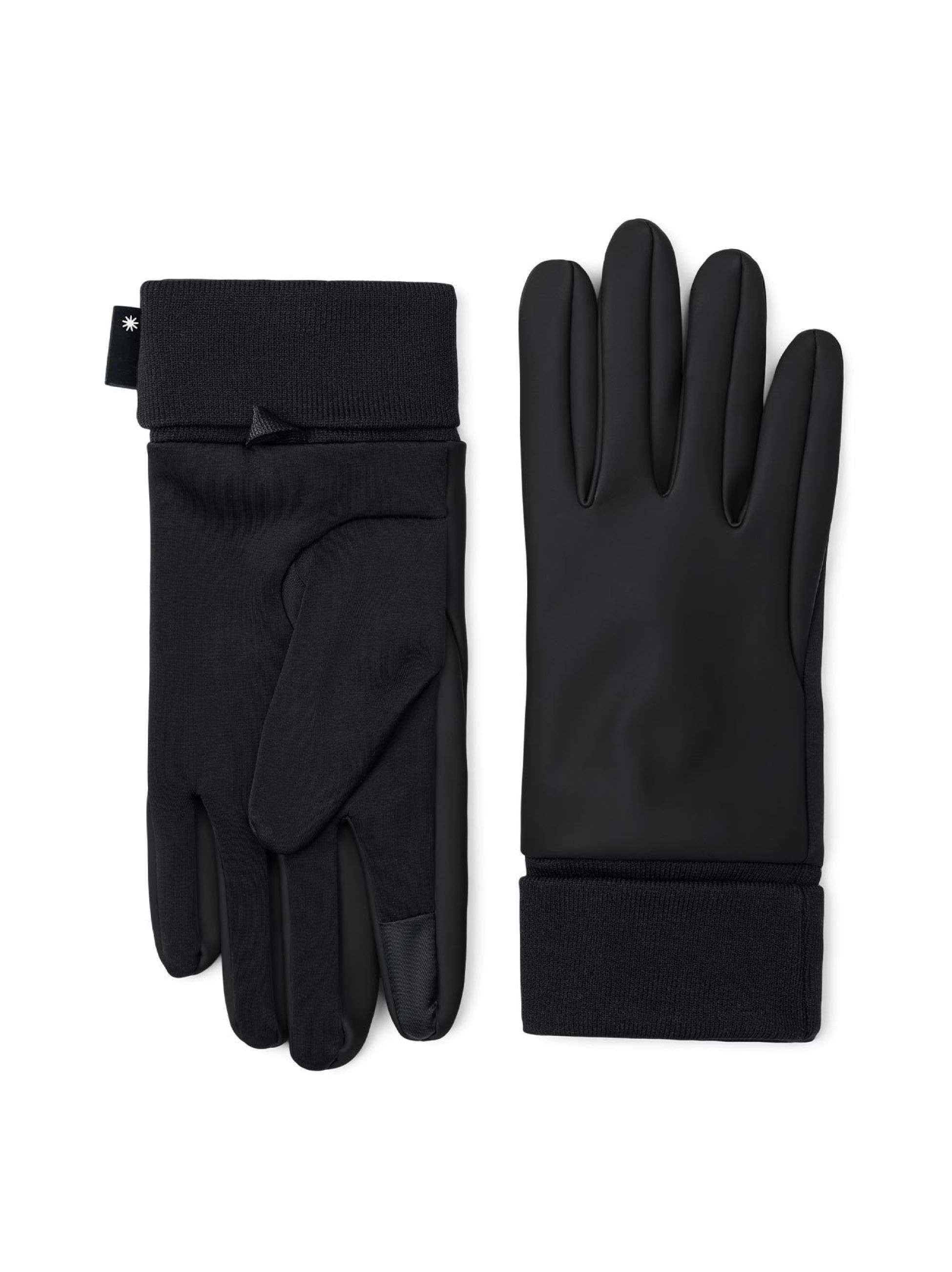 Rains Unisex Black PU Glove | Designerwear