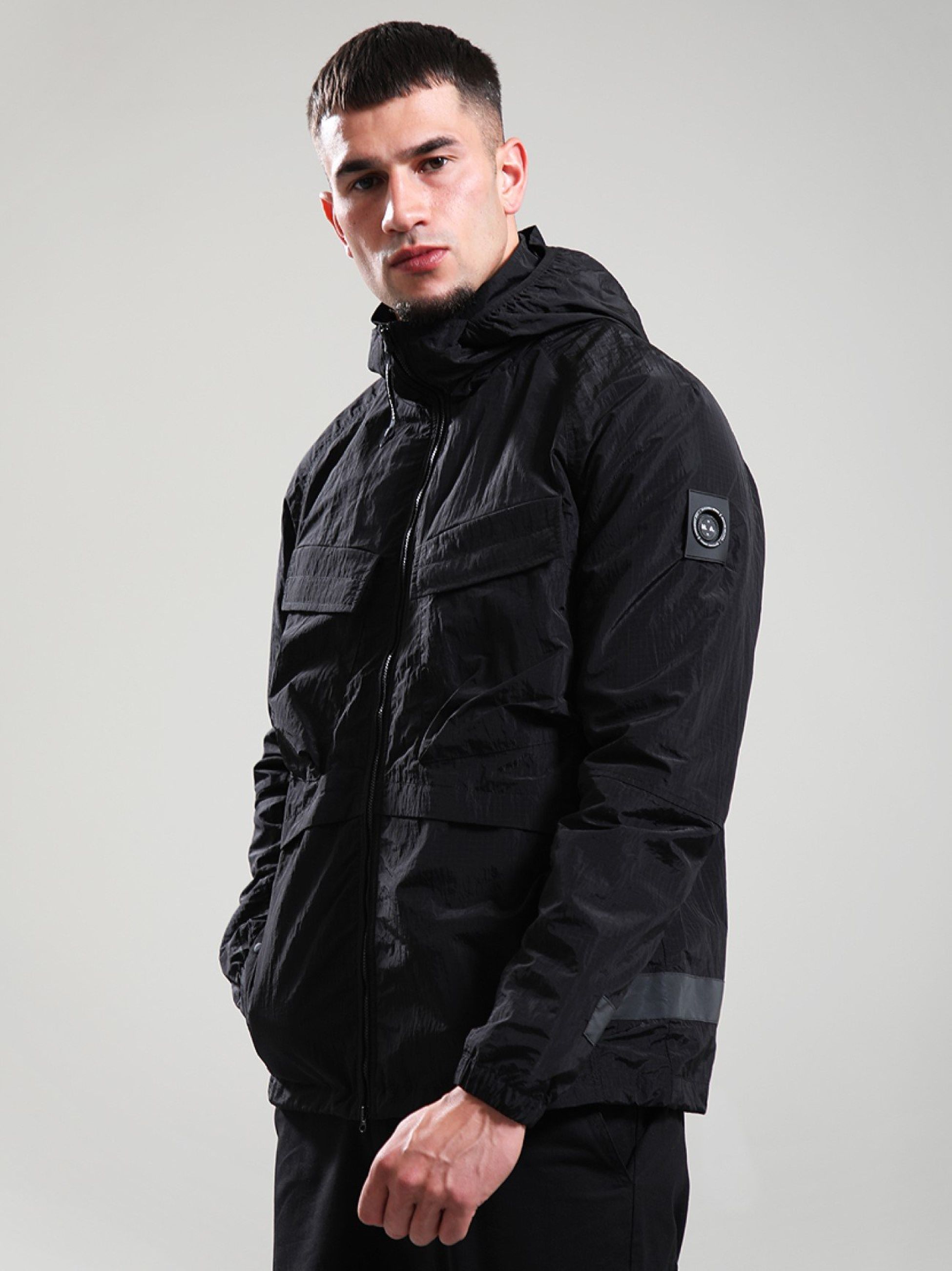 Marshall Artist Mens Black Photek Jacket | Designerwear