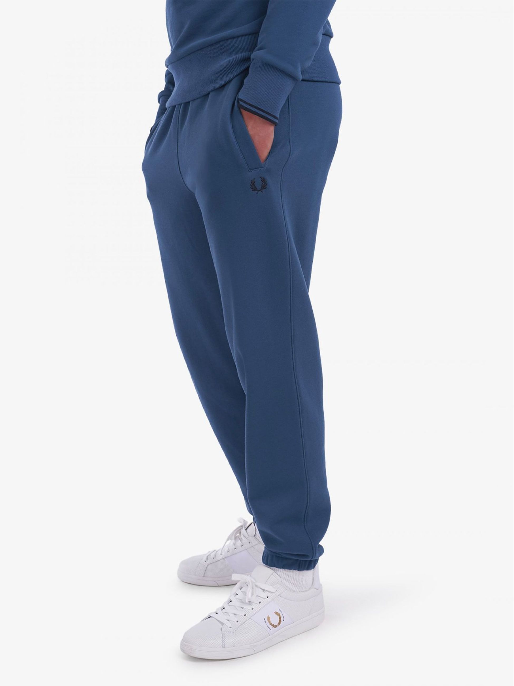 Fred Perry Midnight Blue Loopback Jogging Pant | Designerwear | Signup ...