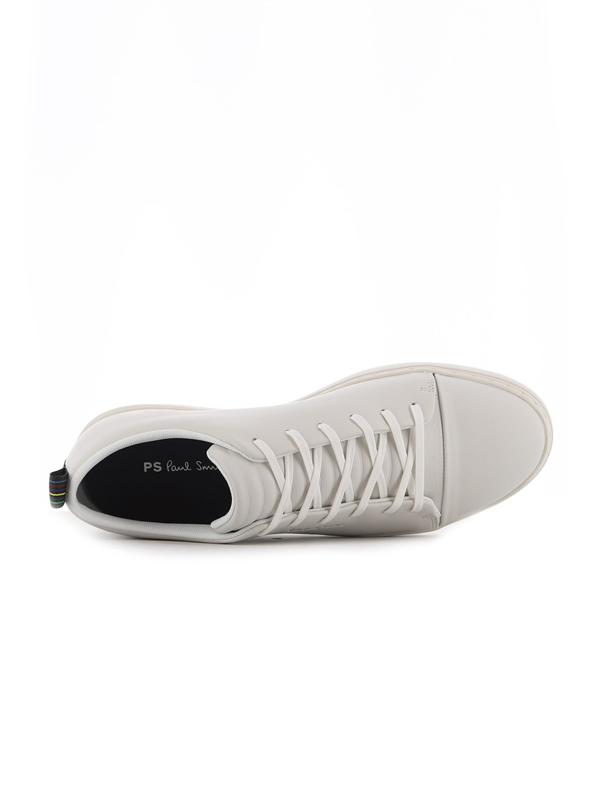 Paul Smith Mens White Lee Trainer | Designerwear