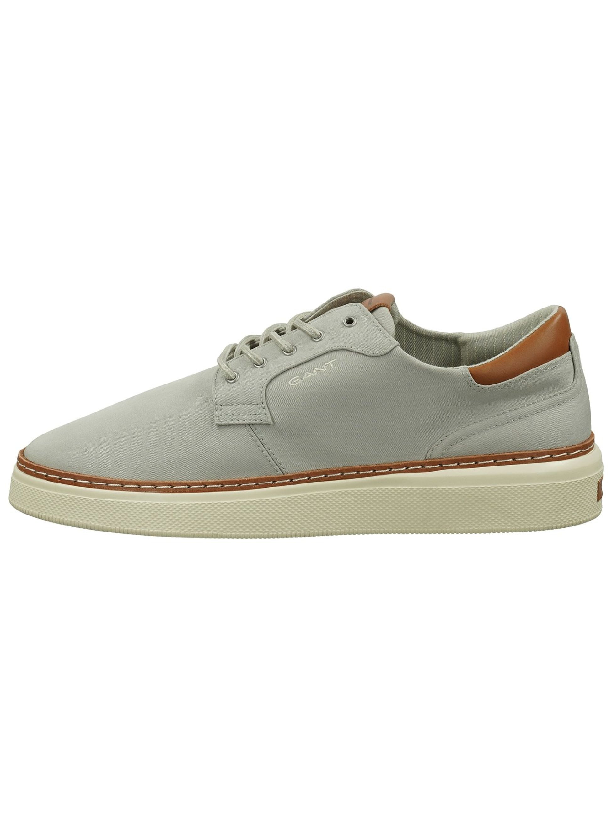 GANT Mens Mid Grey San Prep Trainer | Designerwear