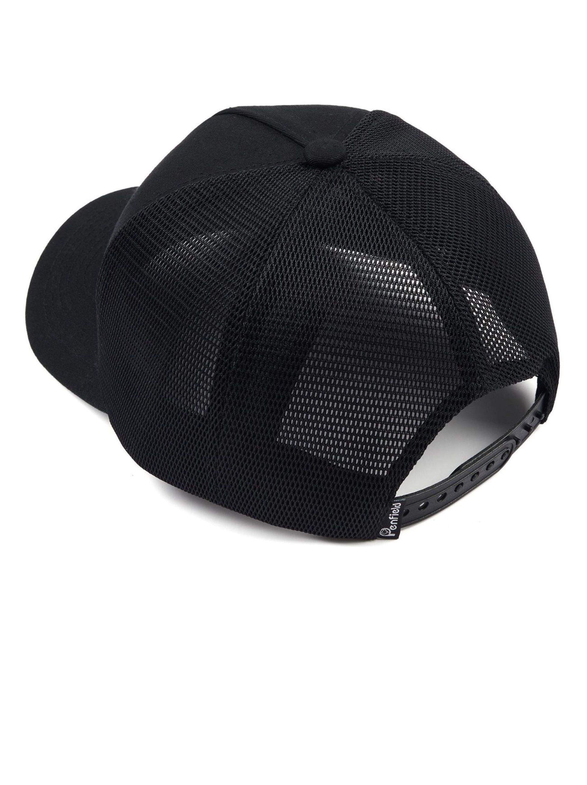 Penfield Mens Black Trucker Cap | Designerwear | Next Day Delivery ...