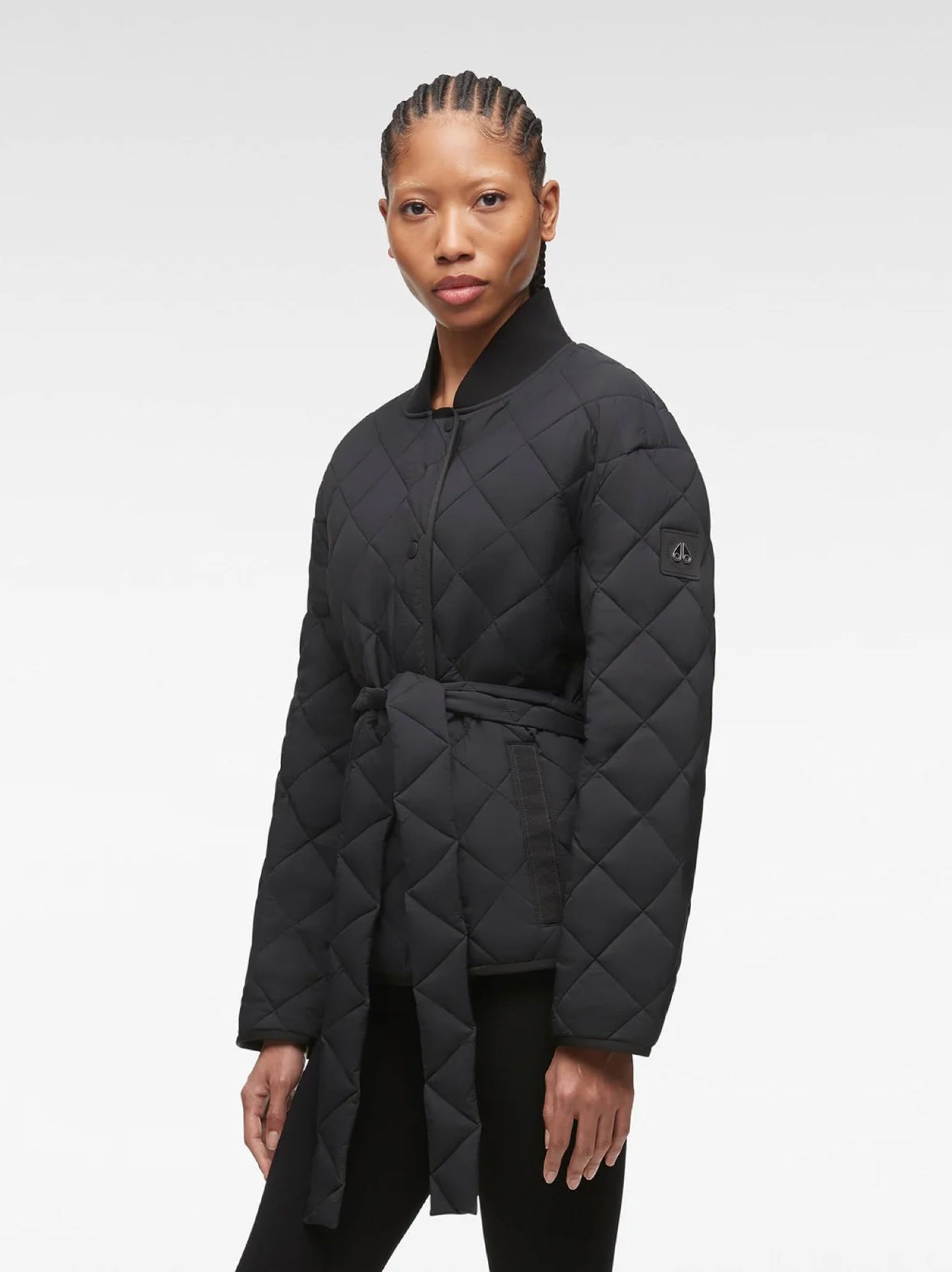 Moose Knuckles Black Queensway Jacket | Designerwear | Signup for an ...