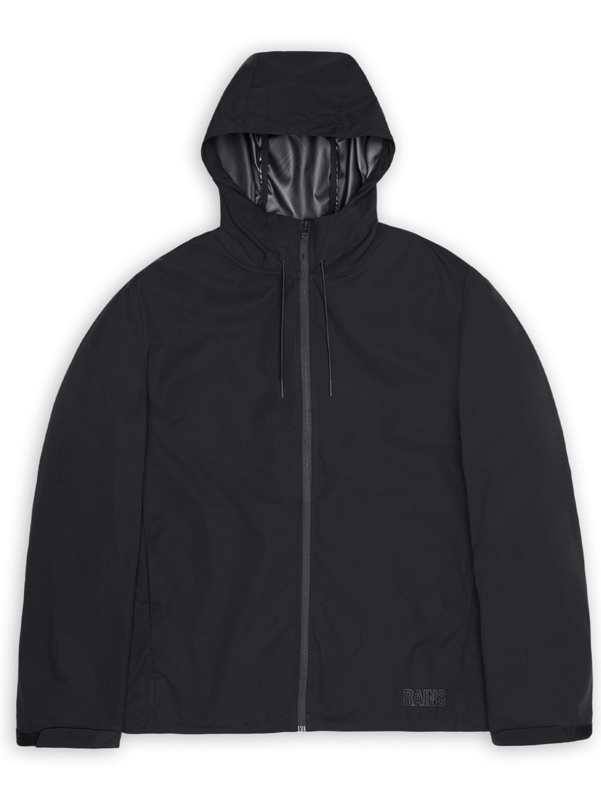 Rains Mens Black Mito Jacket | Designerwear