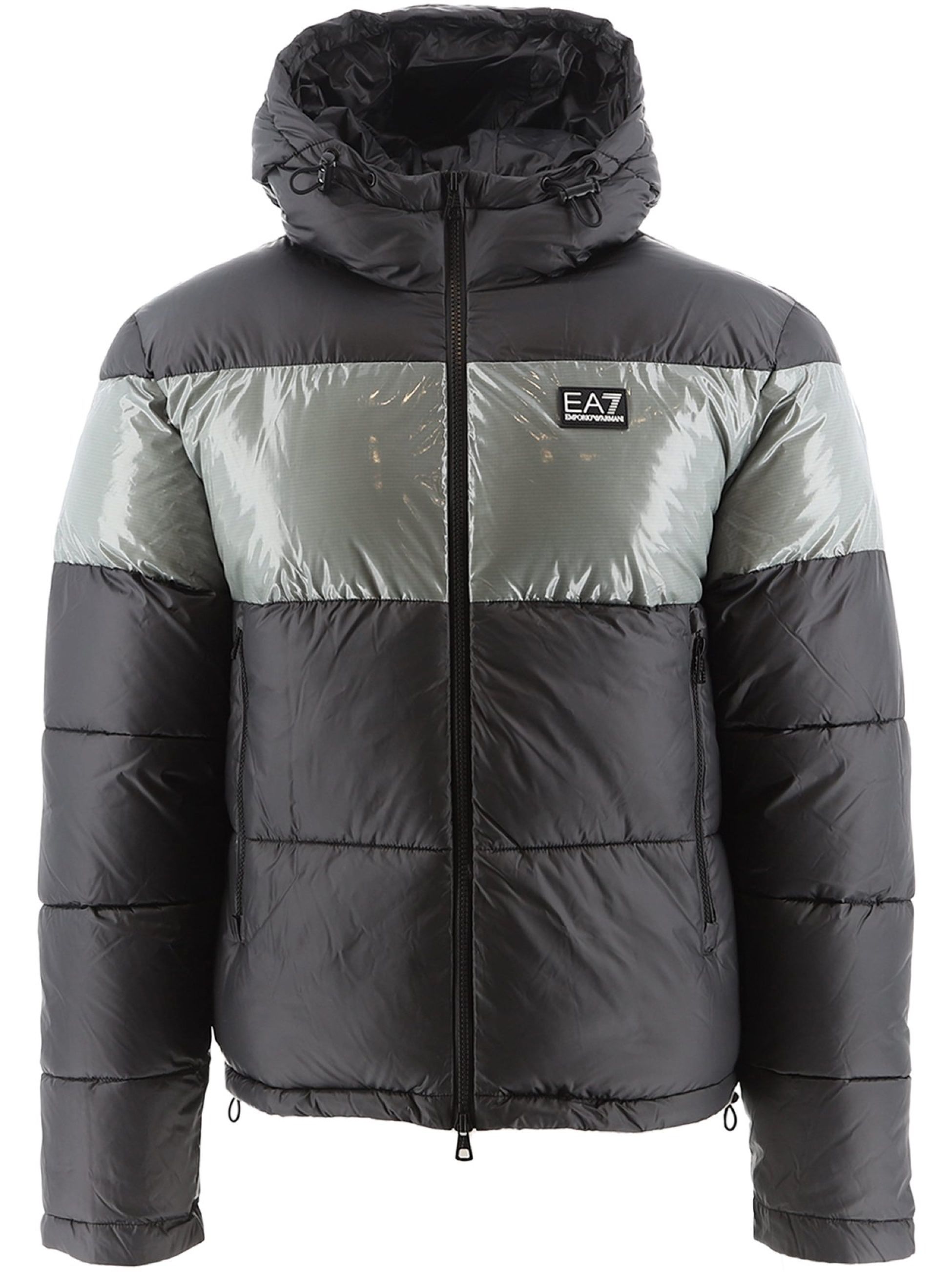 EA7 Black Puffer Jacket | Designerwear | Next Day Delivery Available