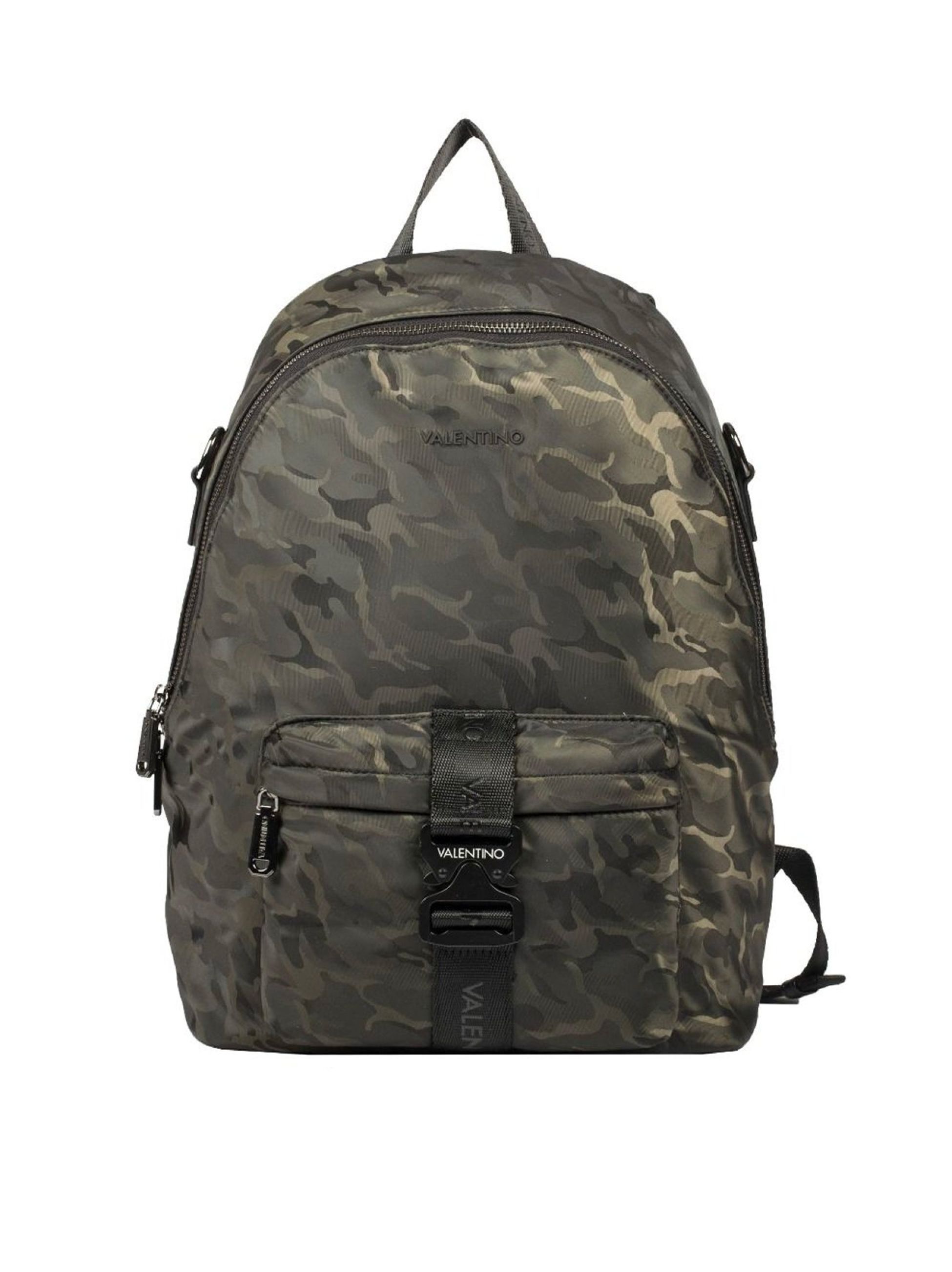 Valentino Mens Anthracite Nachos Backpack | Designerwear