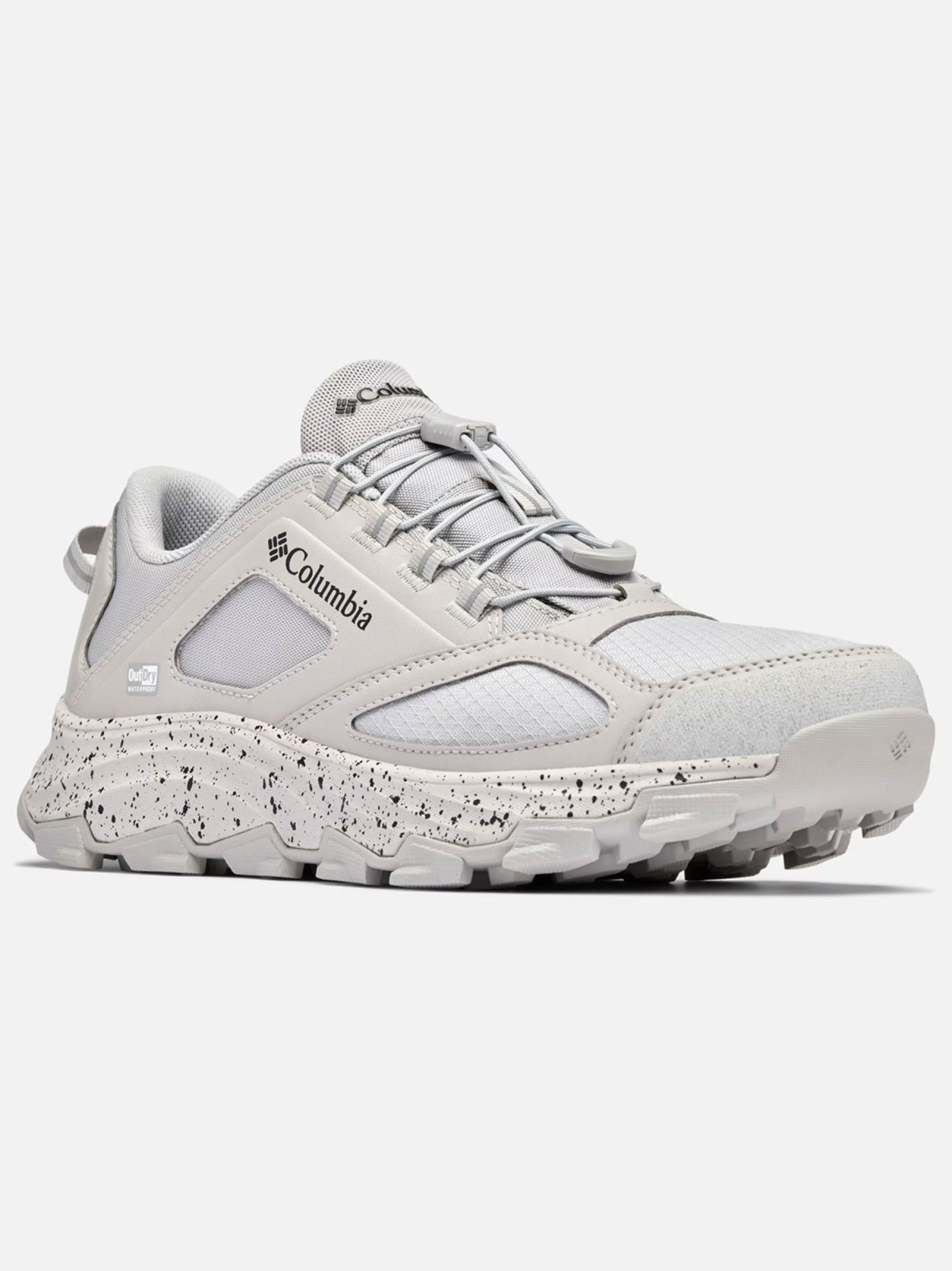 Columbia Mens Slate Grey Black Flow Morrison Outdry Trainer | Designerwear