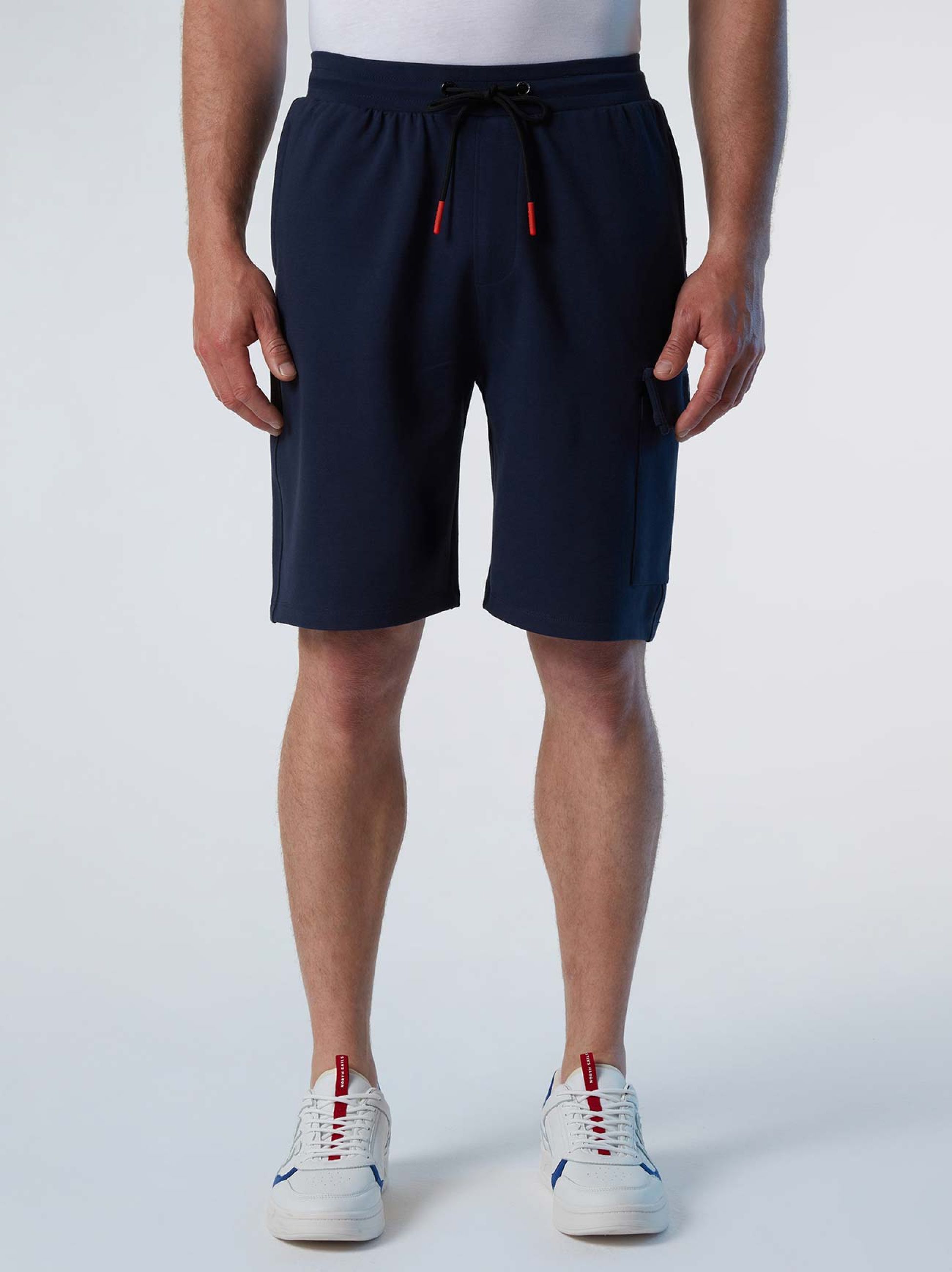 North Sails Mens Navy Blue Interlock Short | Designerwear