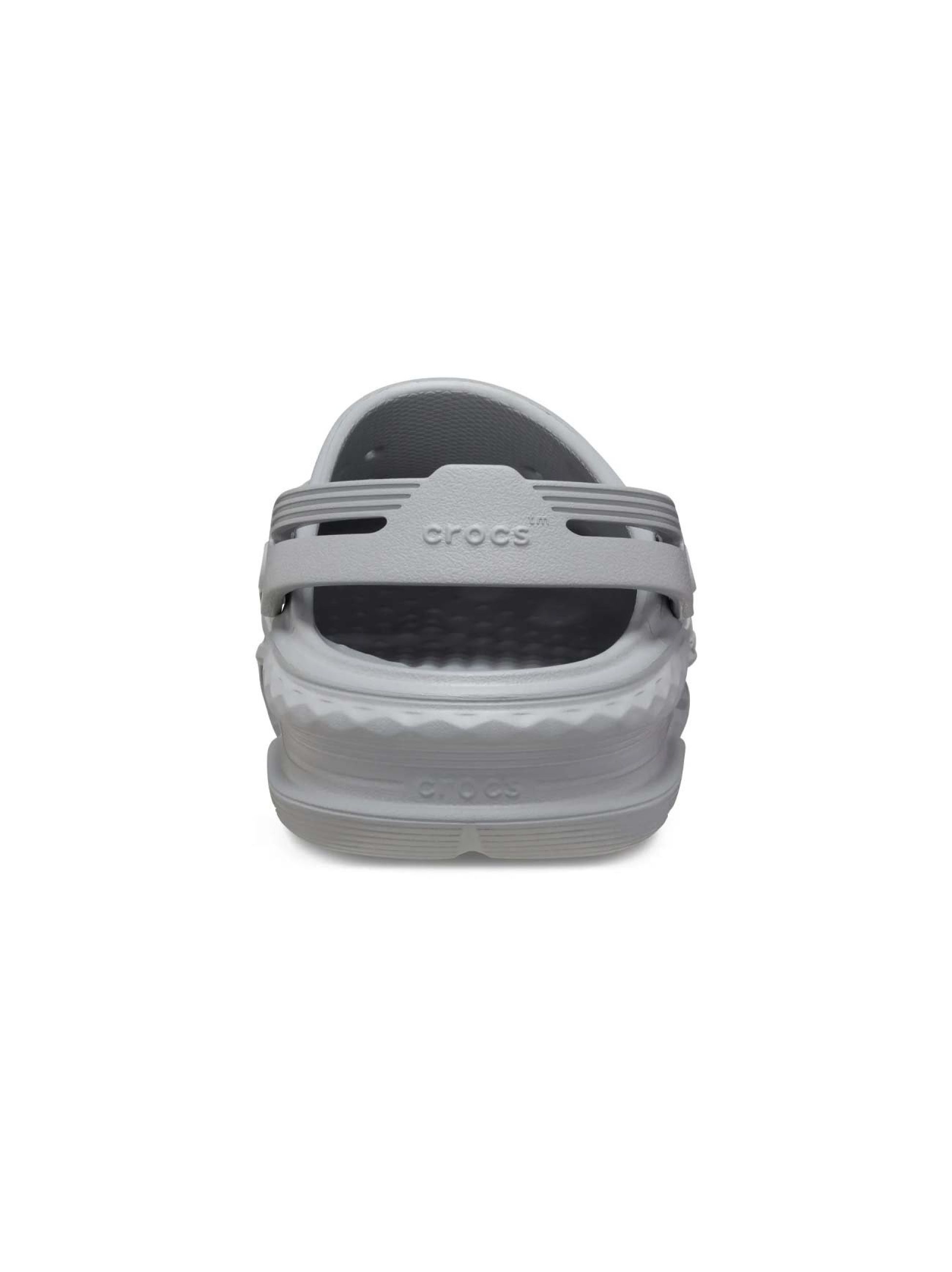 Crocs Mens Light Grey Off Grid Clog | Designerwear
