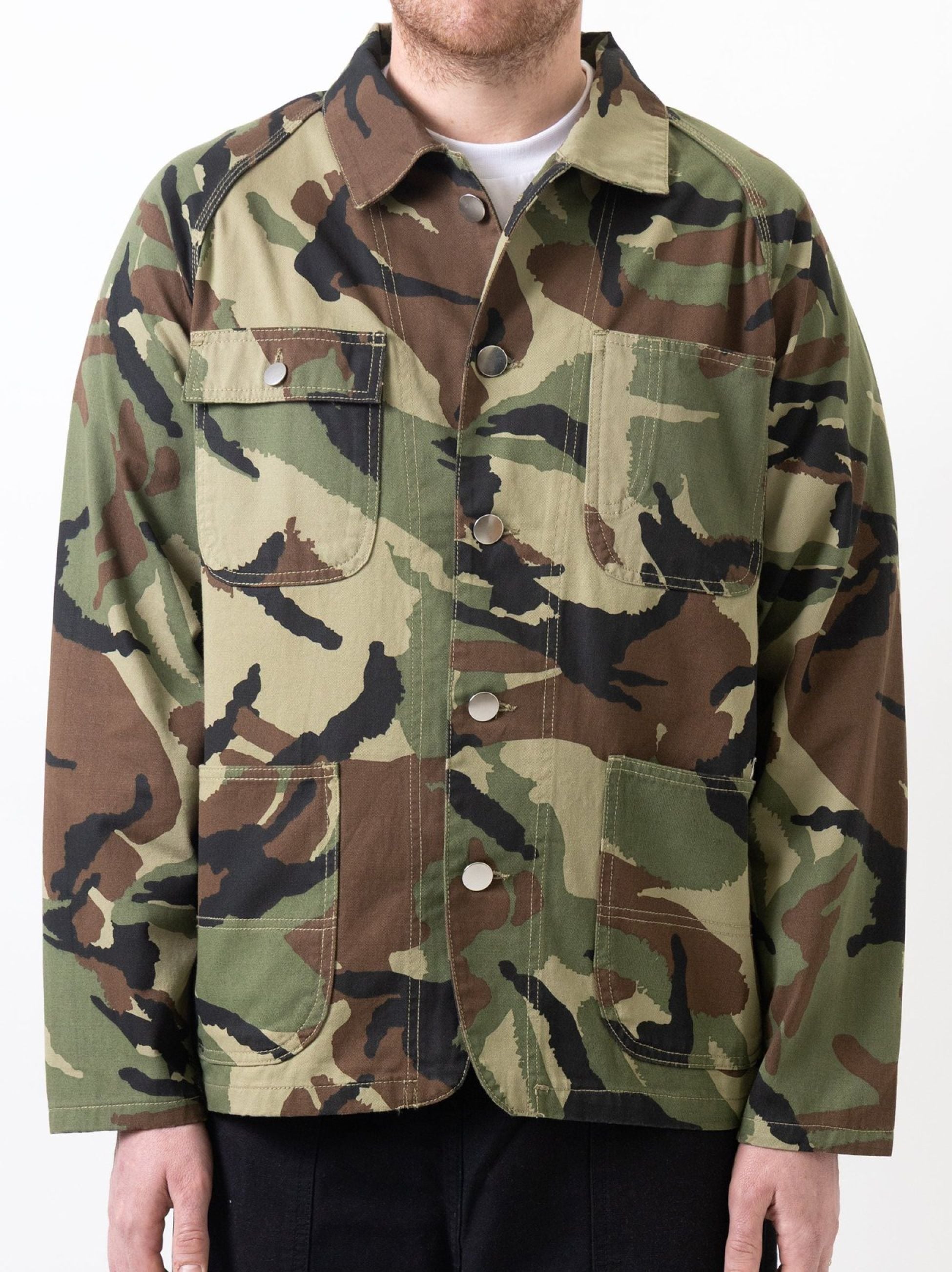 Service Works Mens Woodland Patterned Coverall | Designerwear