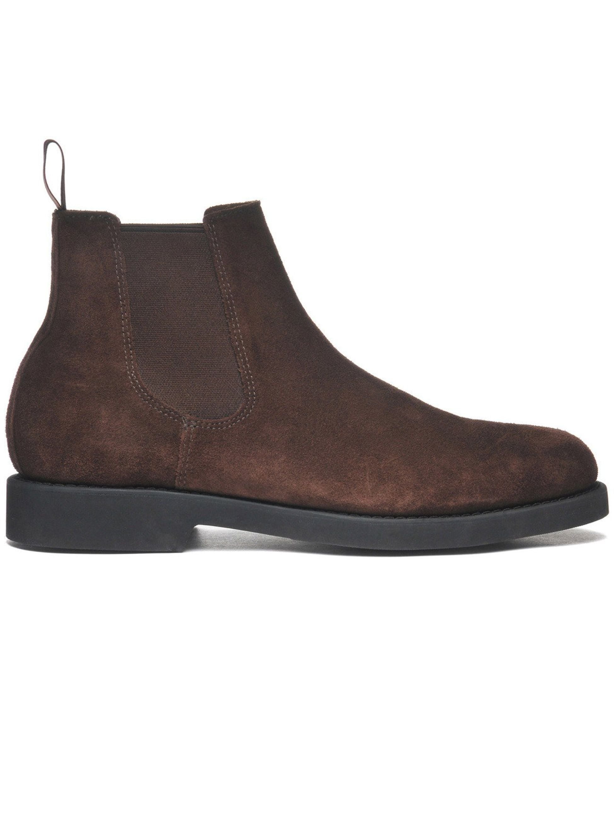 Sebago Mens Total Dark Brown Yansa Lug Boot | Designerwear