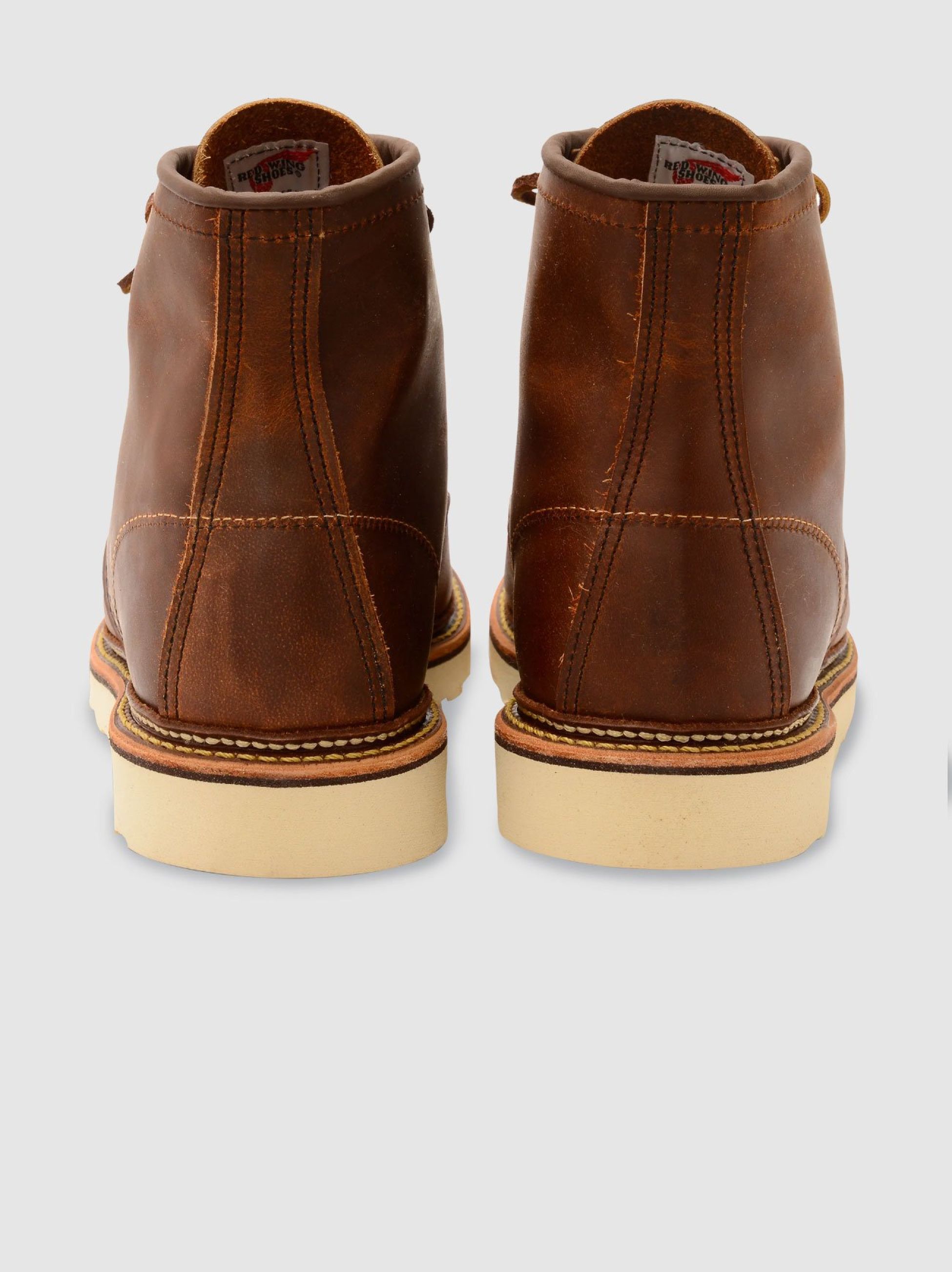 Red Wing Mens Copper Rough & Tough Moc Toe Boot | Designerwear