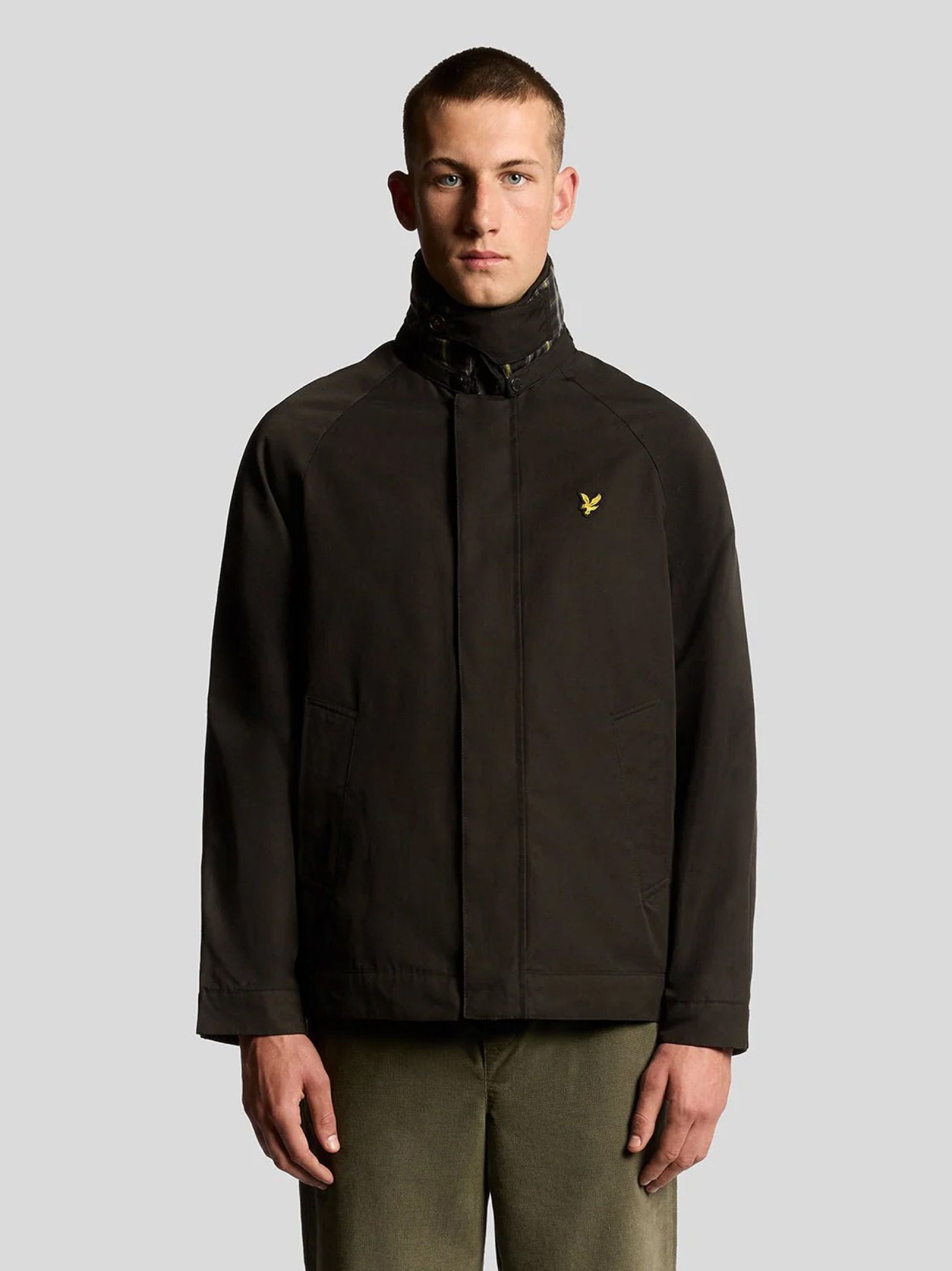 Lyle and Scott Mens Jet Black Hunting Jacket | Designerwear
