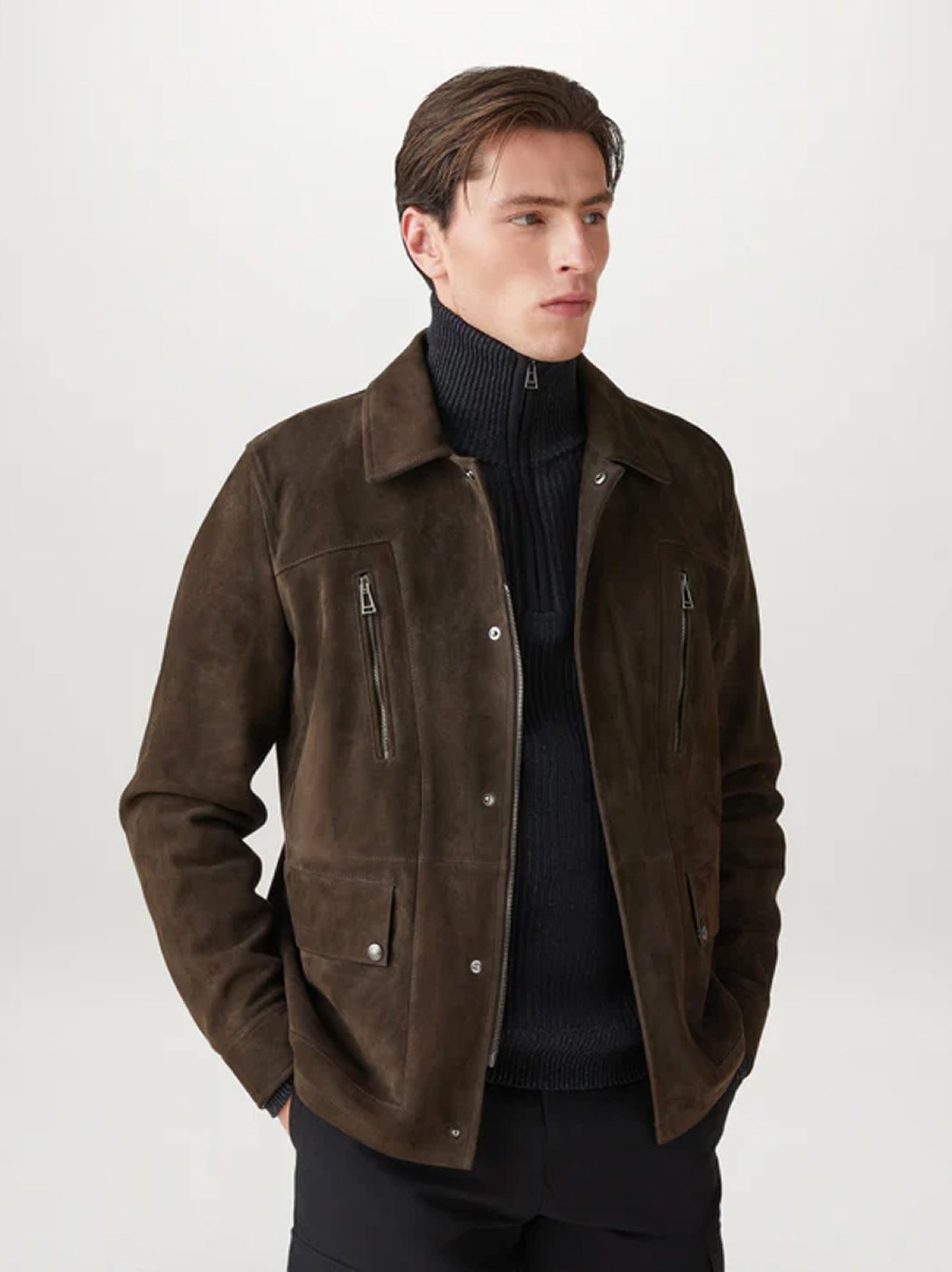 Belstaff Mens Burnt Oak Continental Jacket | Designerwear