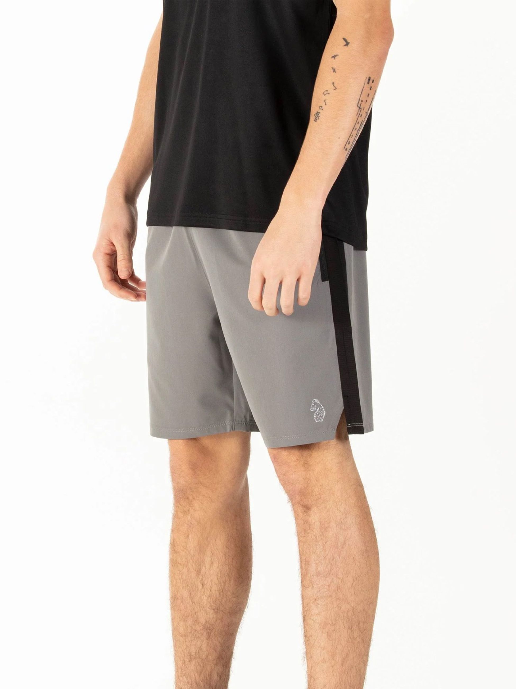 Luke 1977 Mens Concrete Exmoor Short | Designerwear
