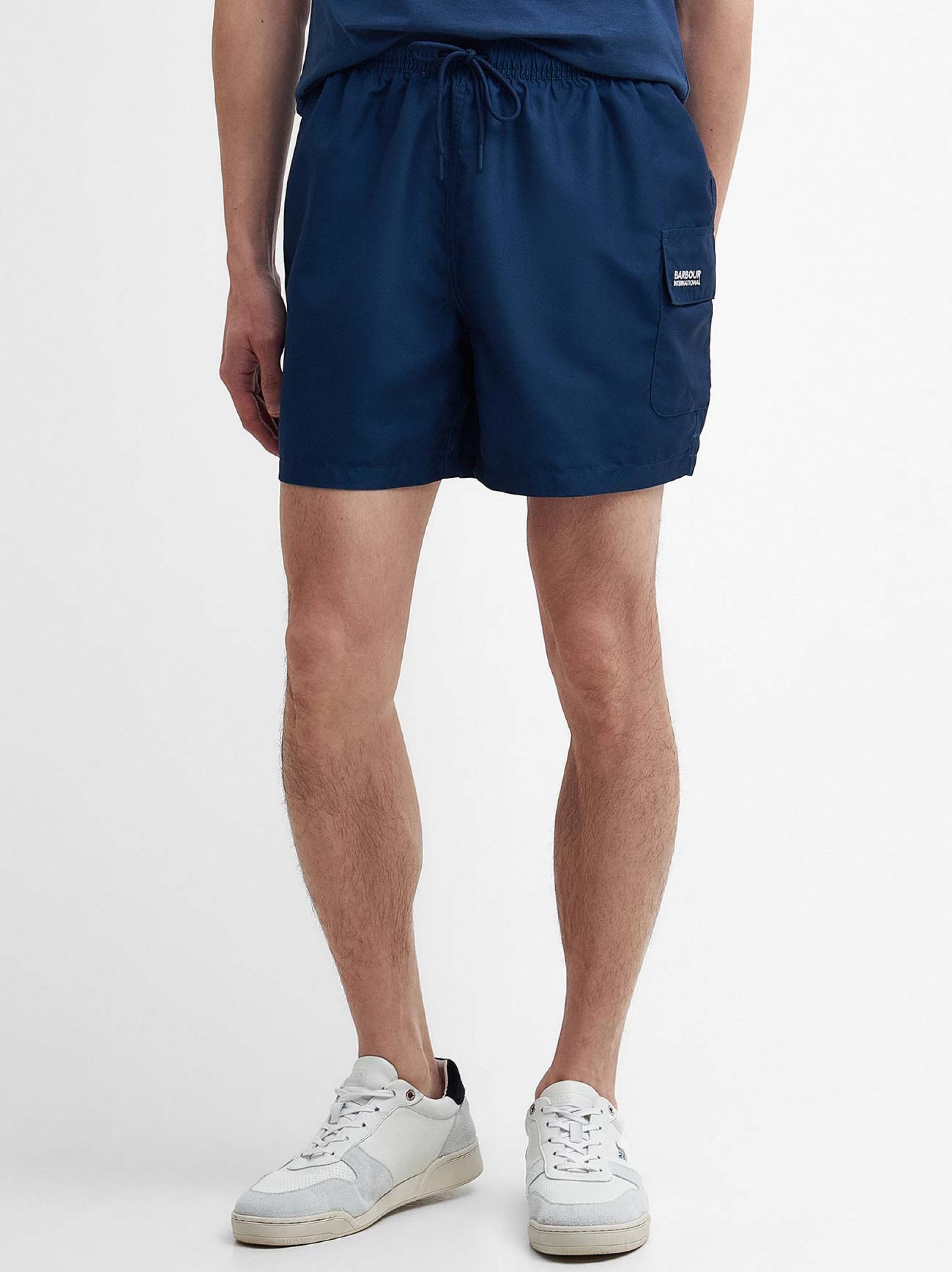 Barbour Mens Moonlit Ocean Pocket Swim Short | Designerwear
