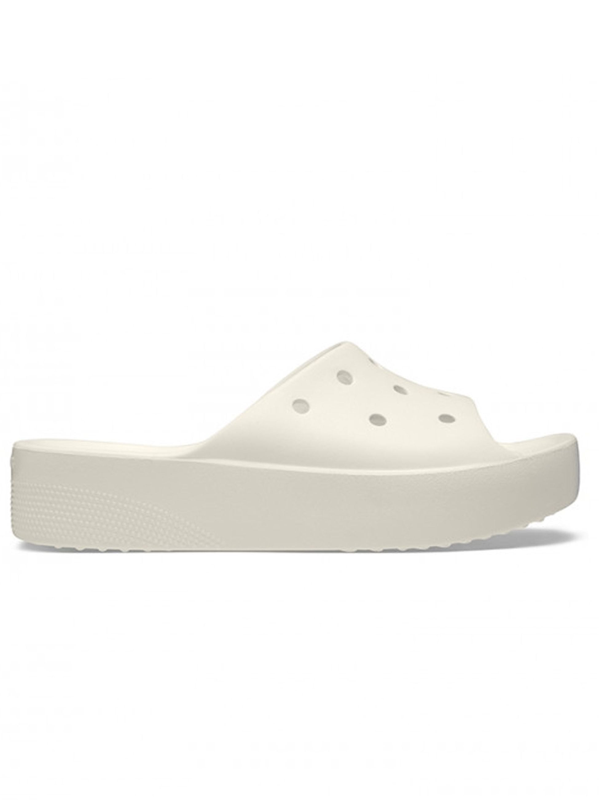 Crocs Womens Bone Classic Platform Slide | Designerwear